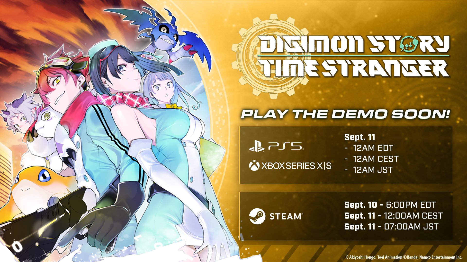 Bandai anuncia demo de Digimon Story: Time Strangers para PC, PS5 e ...